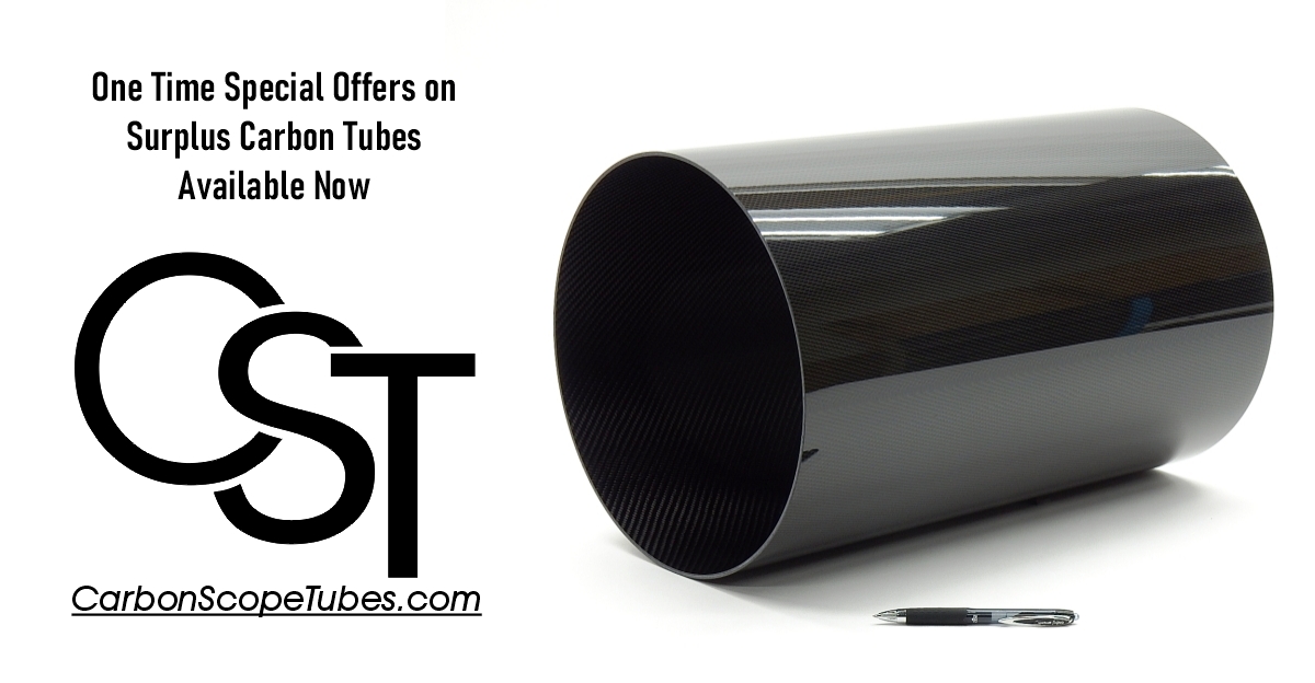 Surplus Carbon Fiber Tubes